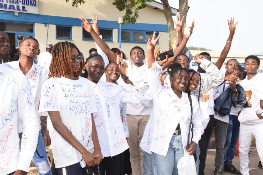 JUBILATION AS AFIT FINAL YEAR STUDENTS CONCLUDE SECOND SEMESTER ...